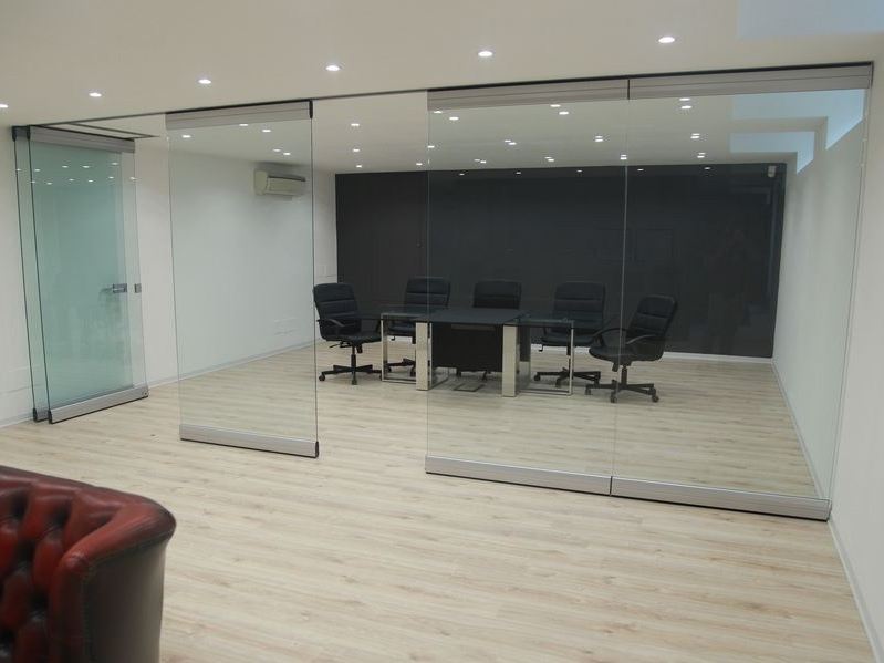 Frameless Glass Movable Walls - Modern Partitions